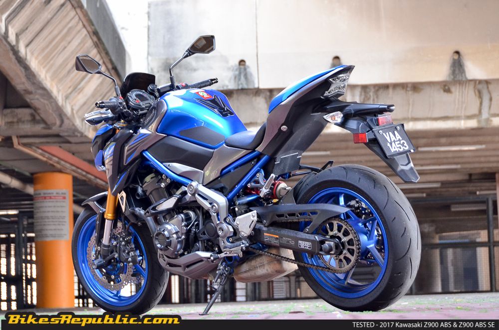 Chiêm ngưỡng Kawasaki Z900 2018 xanh Blue Candy mới ra mắt tại Thái Lan