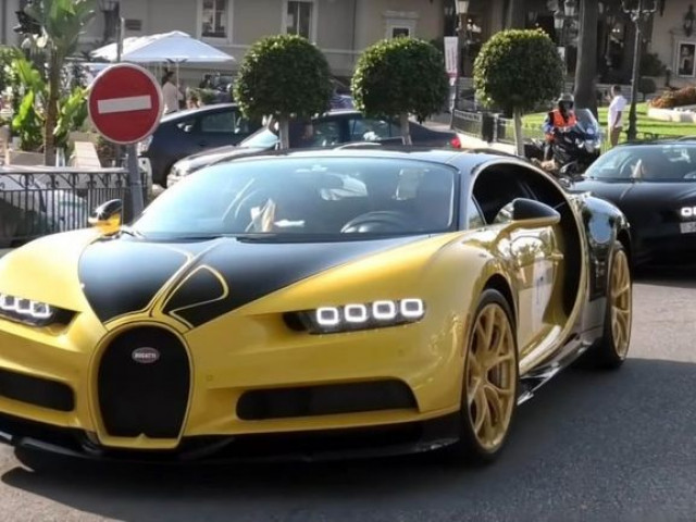 "Diện kiến" hàng hiếm Bugatti Chiron Hellbee - anh em của Chiron Bumblebee