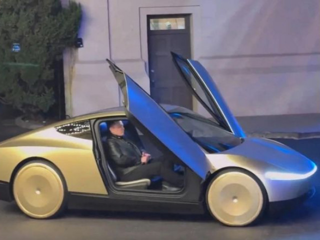 Tesla Robocab ra mắt: Xe điện tự lái, không bàn đạp, vô lăng và cổng sạc