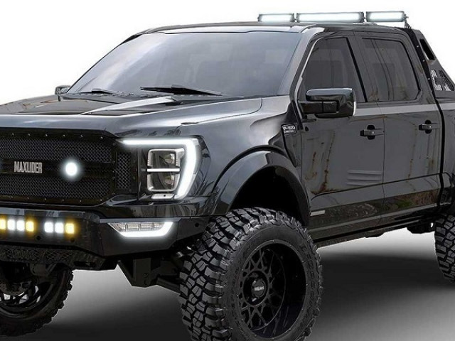 Chiêm ngưỡng bản độ Ford F-150 Midnite Edition cực ngầu đến từ Maxlider ...