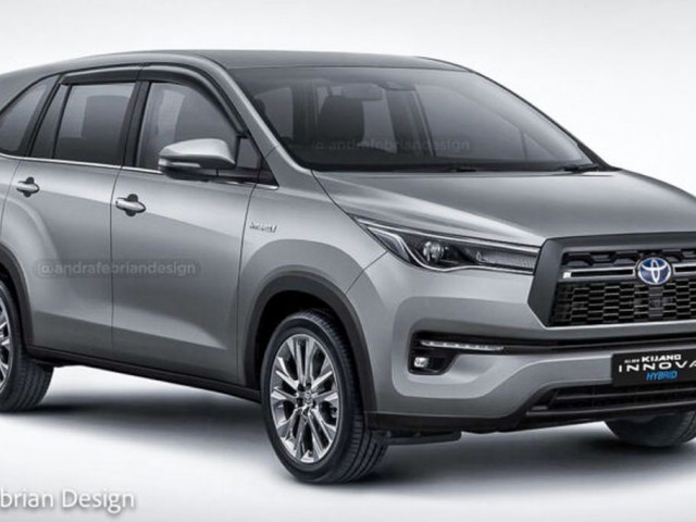 Toyota Innova Hybrid 2023 được hé lộ thiết kế ngoại thất