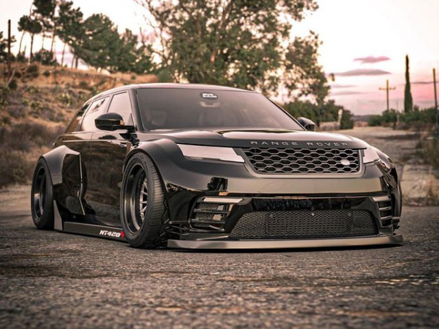 Cận cảnh Range Rover Velar trong bộ dạng “Siêu hạ gầm”