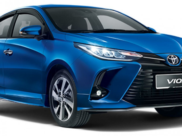 Toyota Vios 2022 được bổ sung thêm màu sơn ngoại thất xanh dương mới