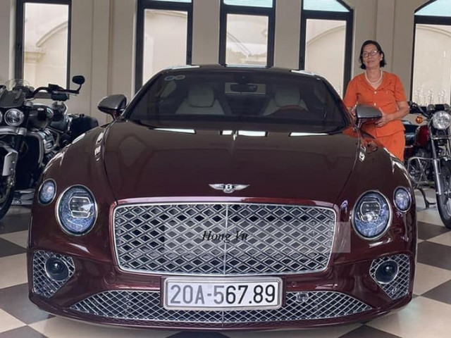 Bentley Continental GT đeo biển "56789" siêu VIP ở Thái Nguyên