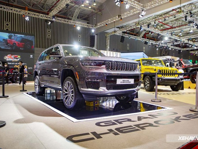 [VMS 2022] "Bom tấn” Jeep Grand Cherokee L giá hơn 6 tỷ đồng