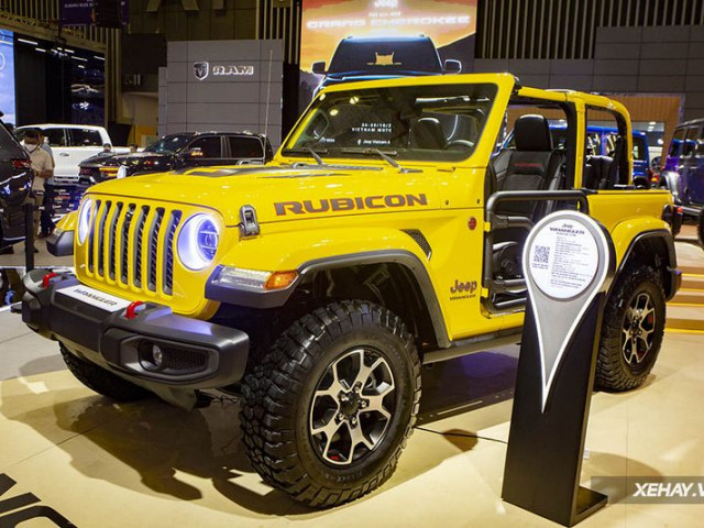 [VMS 2022] Jeep Wrangler Rubicon - SUV địa hình, giá từ 3,888 tỷ đồng