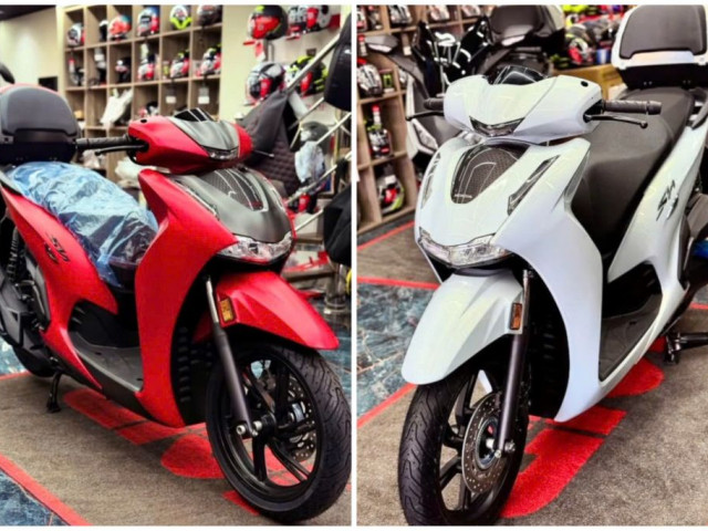 Honda SH 350i 2025 nhập khẩu từ Ý cập bến Việt Nam